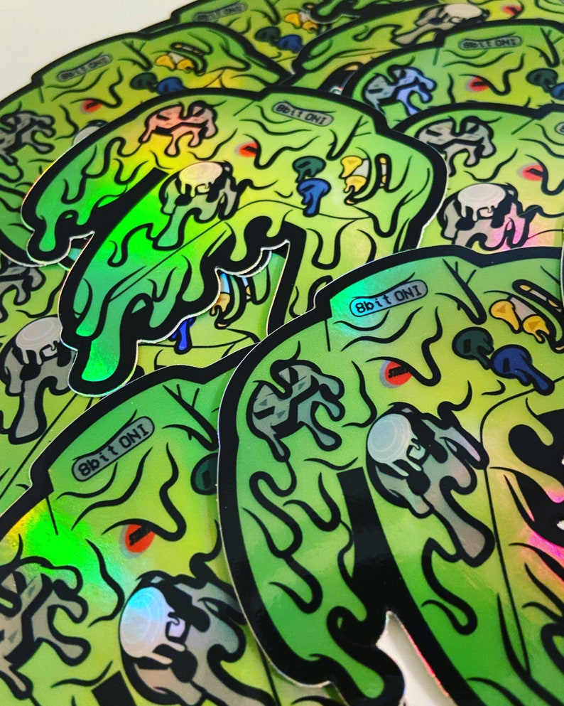 N64 Grime HOLOGRAPHIC Vinyl Weatherproof Video Game Decal - Etsy