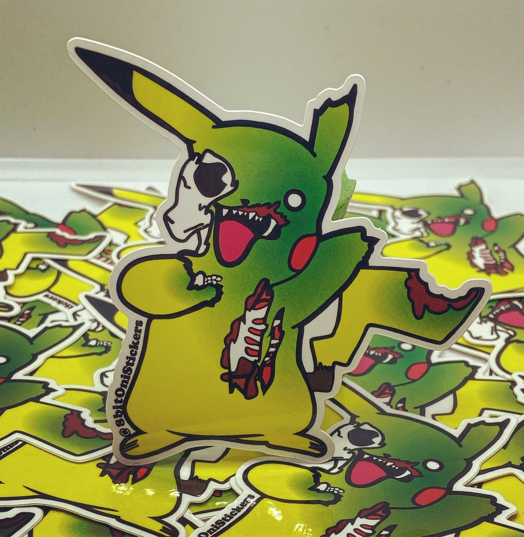 Zombie Rodent Sticker - Etsy