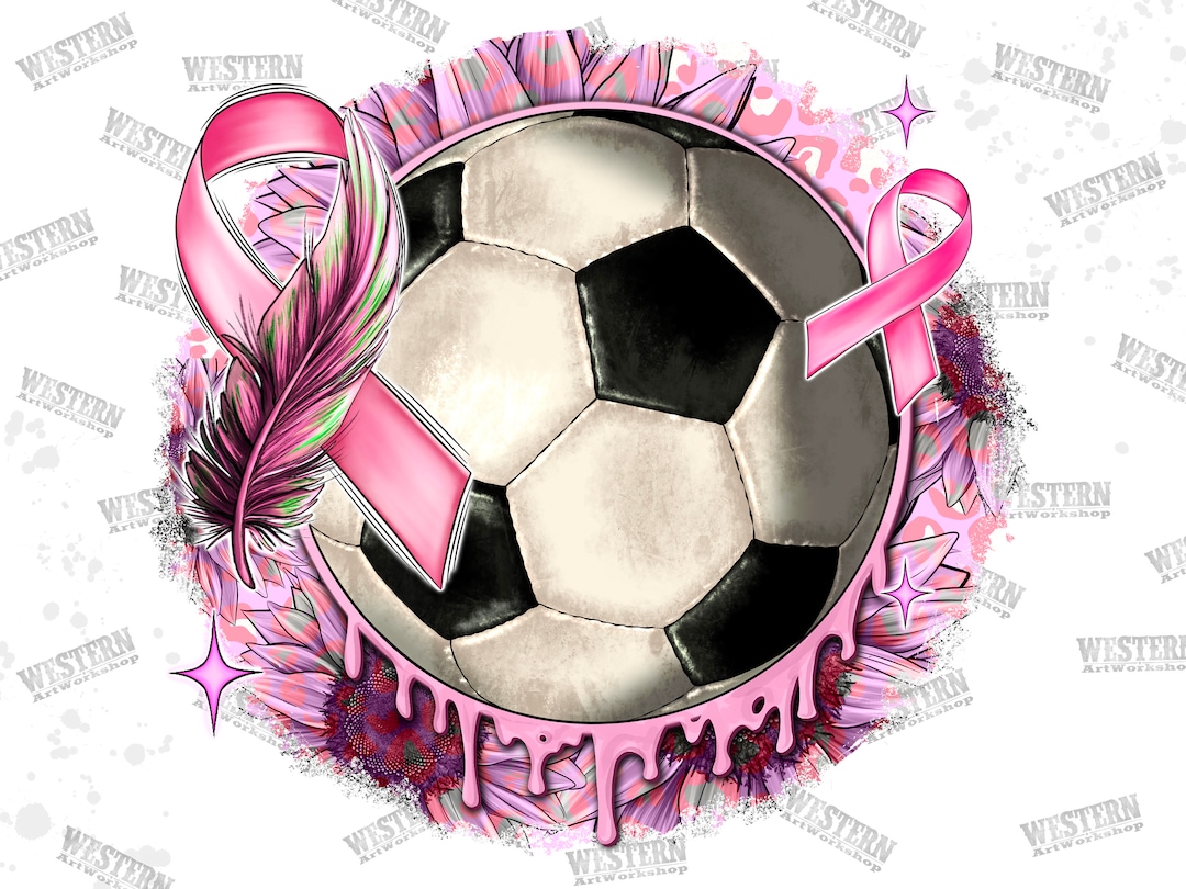 Soccer With Ribbon Png, Cancer Ribbon With Soccer Png, Cancer Png ...