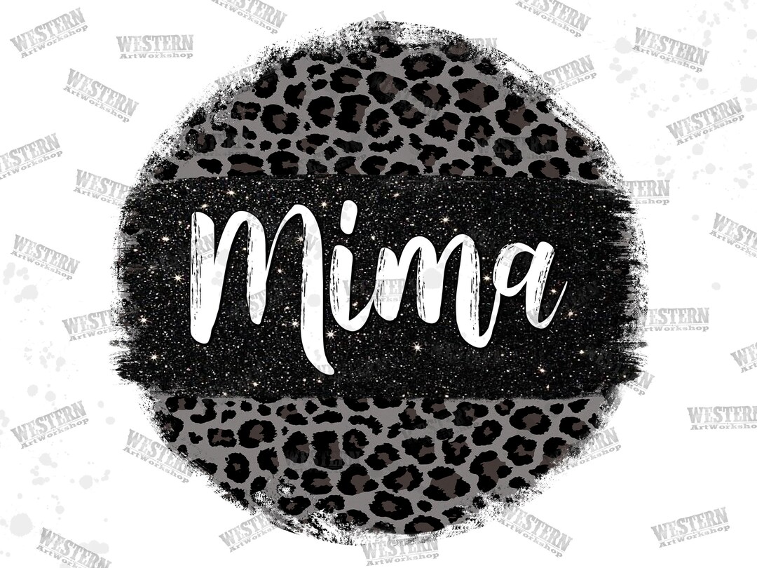 Black Leopard Mima Png, Aunt Sublimation Png,mima Png,mother Day Png ...