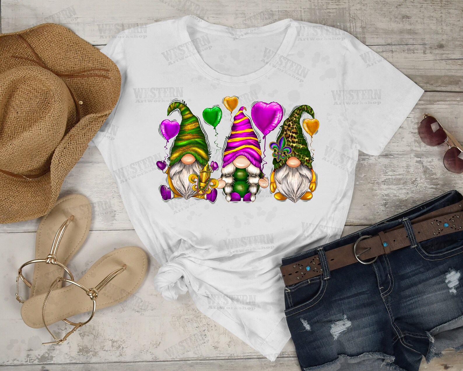Mardi Gras Gnomes Png Sublimation Designhappy Mardi Gras - Etsy