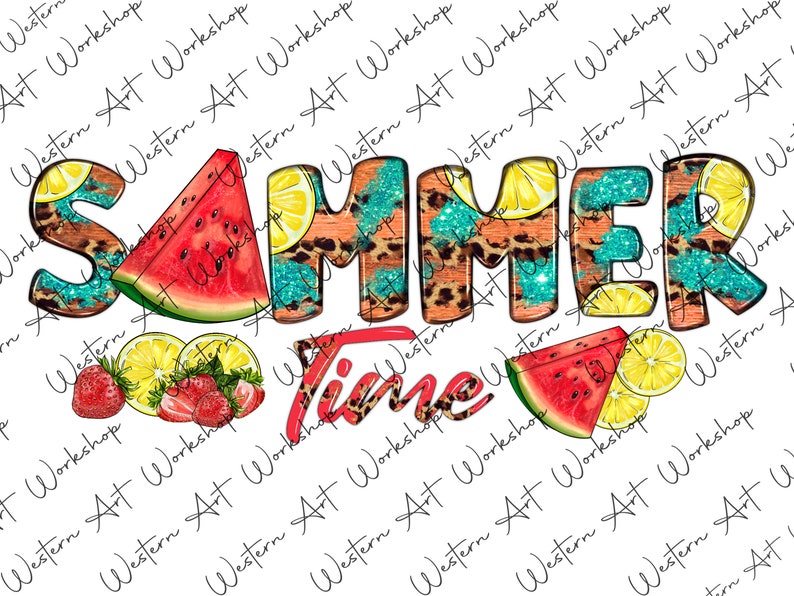 Summer Time PNG File I Love Summer PNG File Summer Design - Etsy