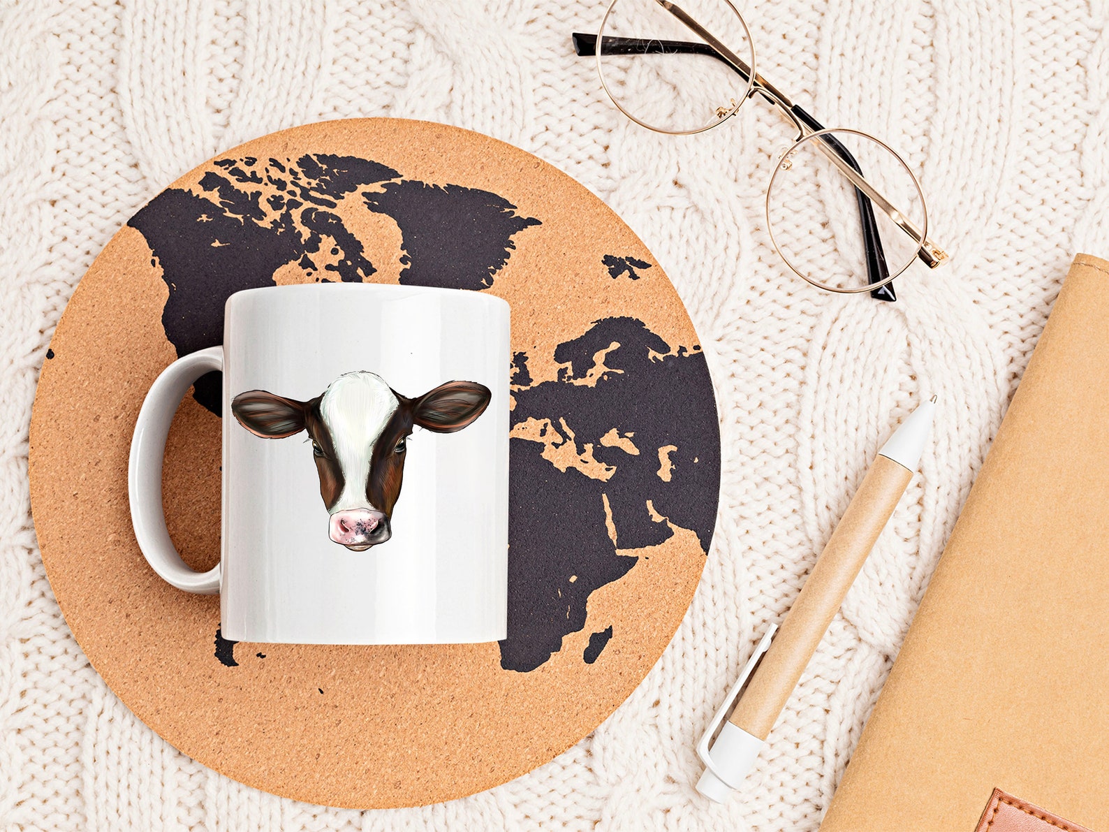 Holstein Calf Face Png Holstein Cow Png Sublimation Design - Etsy