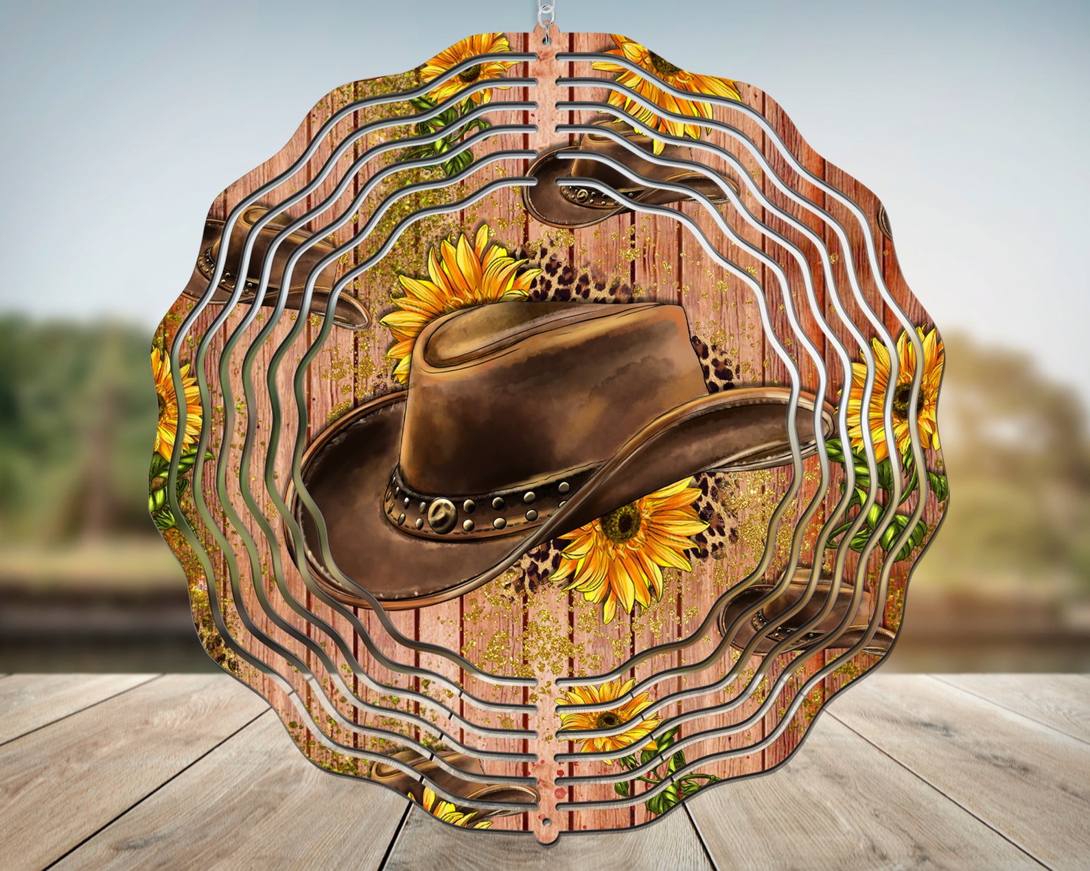 Western Cowboy Wind Spinner Pngwind Spinner Pngcowboy Wind - Etsy