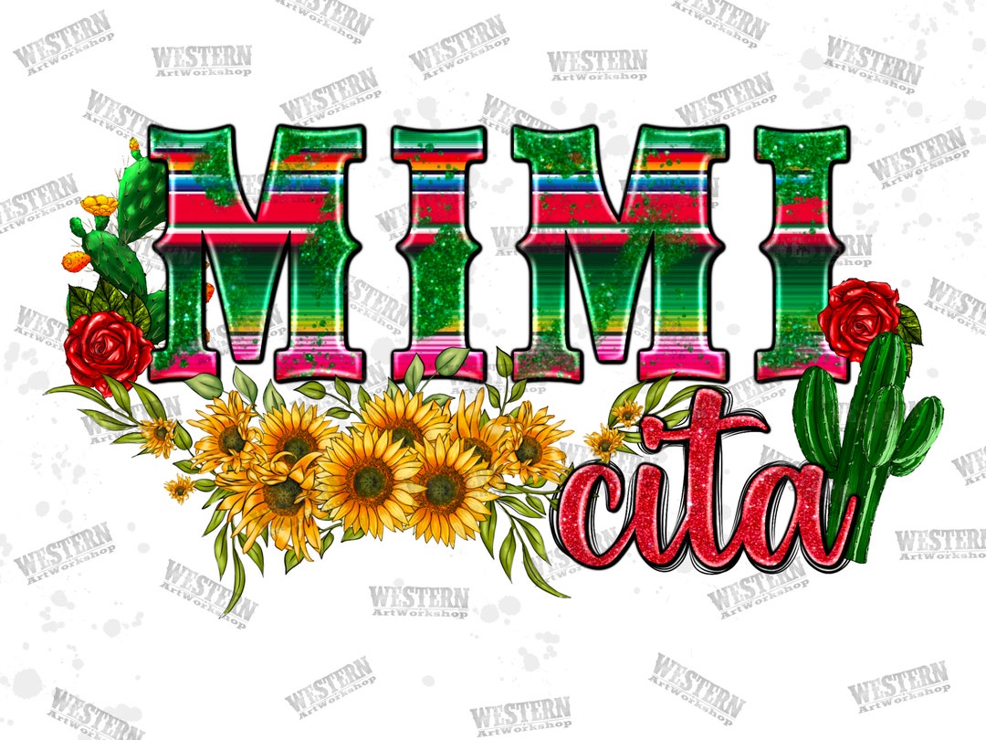 Mimi Cita Png Sublimation Design, Mexico Png, Cowhide Mimi Cita Png ...