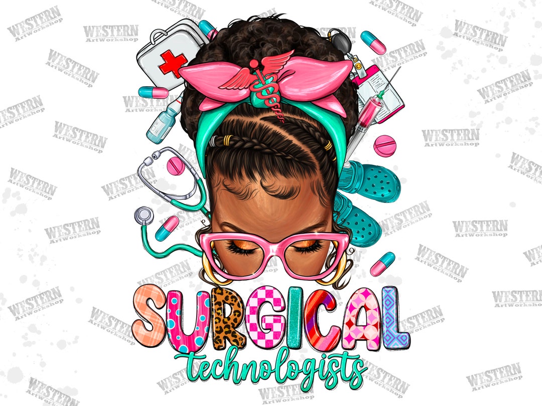 Surgical Tech Png Sublimation Design Download, Surgical Technician Png ...