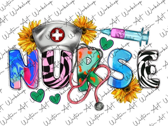 Nurse Sublimation Design Png Nurse Png Nurse Life Png Nurse - Etsy