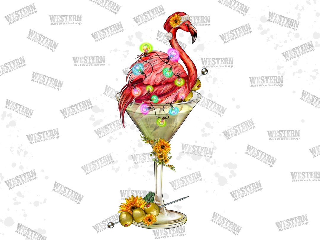 Christmas Martin Flamingo Png Sublimation Design,flamingo Png ,palme ...