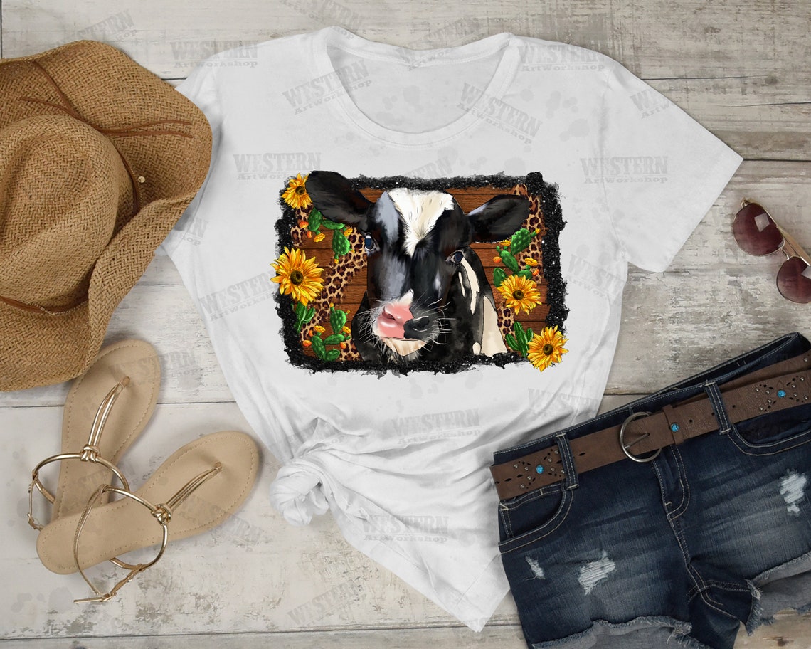 Holstein Cow Background PNG Sublimation Design Holstein Png - Etsy