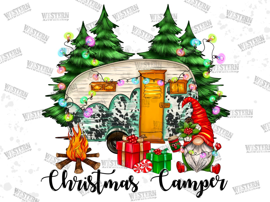 Christmas Camper Png,merry Christmas Png,caravan Png,christmas Camper ...