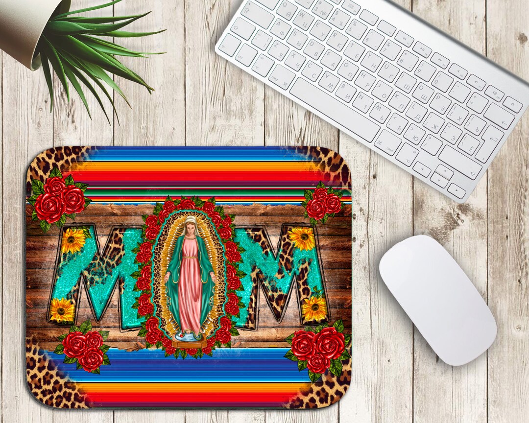 Our Lady of Guadalupe Mouse Pad Png, Mouse Pads Png, Virgin Mary Png ...