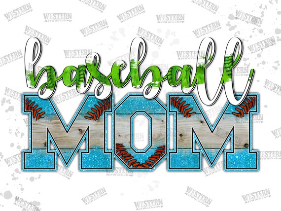 Baseball Mom Design Png Digital Download Pngsports - Etsy