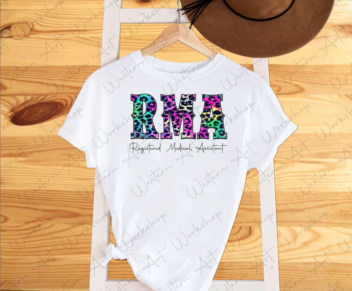 Registered Medical Assistant RMA Png Sublimation Design - Etsy