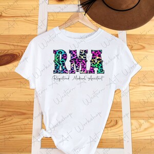 Registered Medical Assistant RMA Png Sublimation Design - Etsy