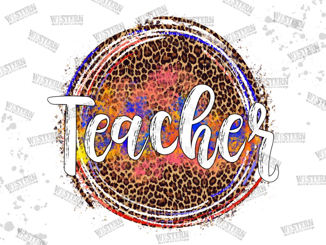 Teacher Leopard Background Png, Leopard Teacher Png, Leopard Print ...