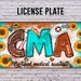 Certified Medical Assistant License Plate Png Nurse CMA - Etsy