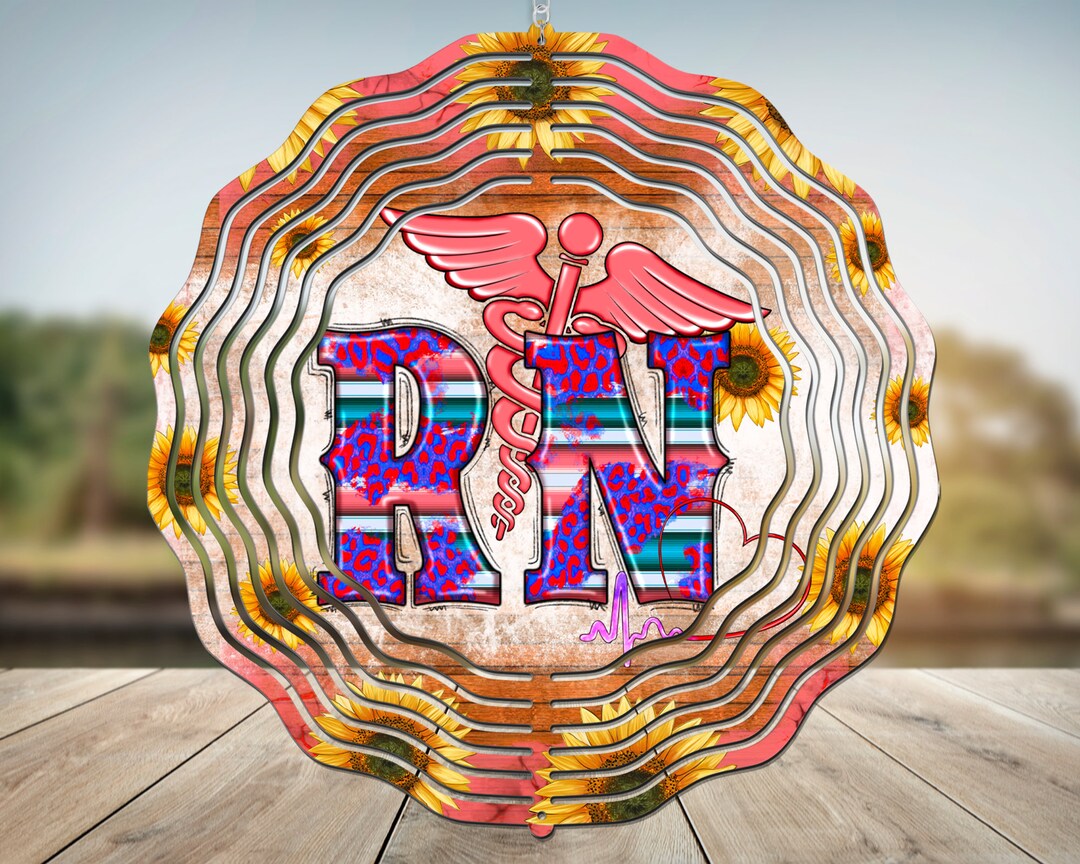 Rn Nurse Wind Spinner Png, Wind Spinner Png, Nurse Wind Spinner Png ...