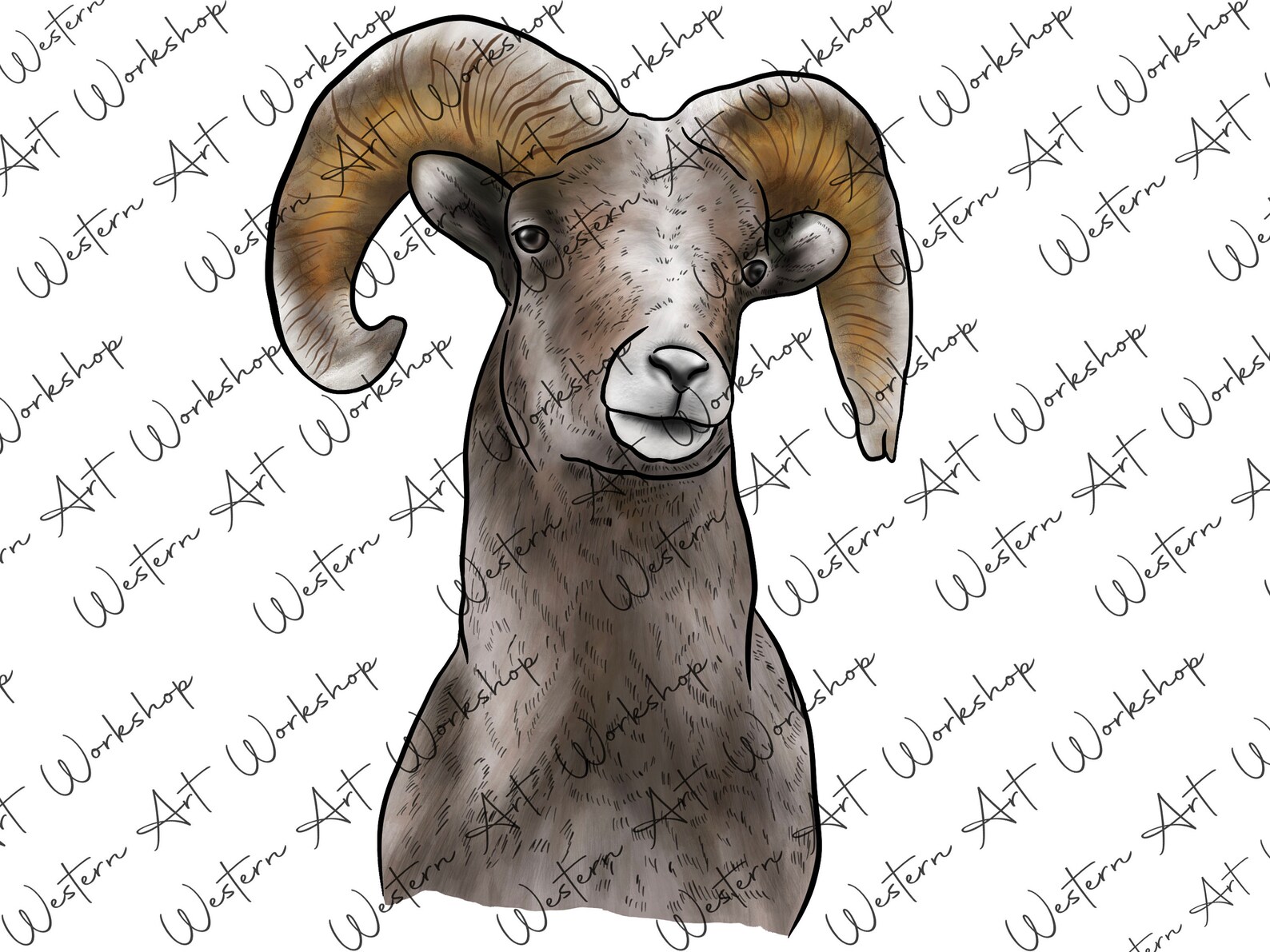 Western Goat Png Goat Sublimation Goat Png Western Goat | Etsy