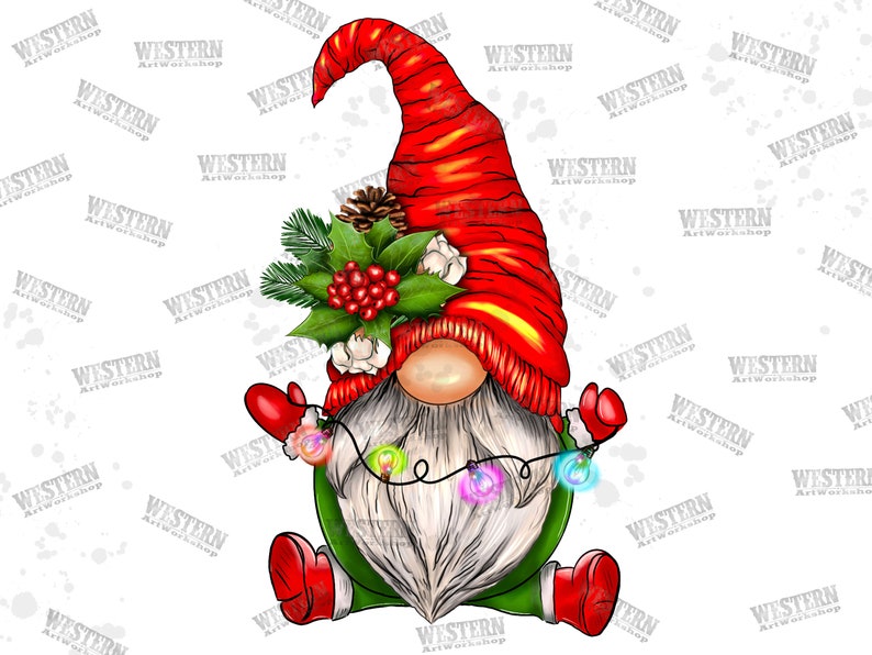 Christmas Gnome Png Gnomes Design Christmas - Etsy