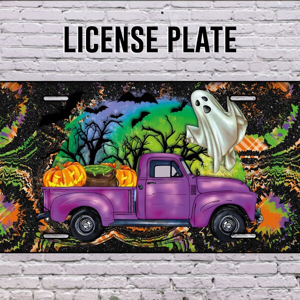 Ghost License Plates - Etsy