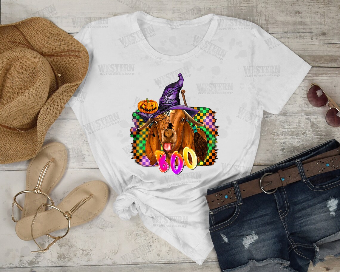 Goat Boo Halloween Png Halloween Png Goat Png Boo Png - Etsy
