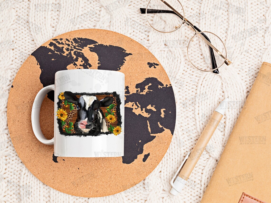 Holstein Cow Background PNG Sublimation Design Holstein Png - Etsy