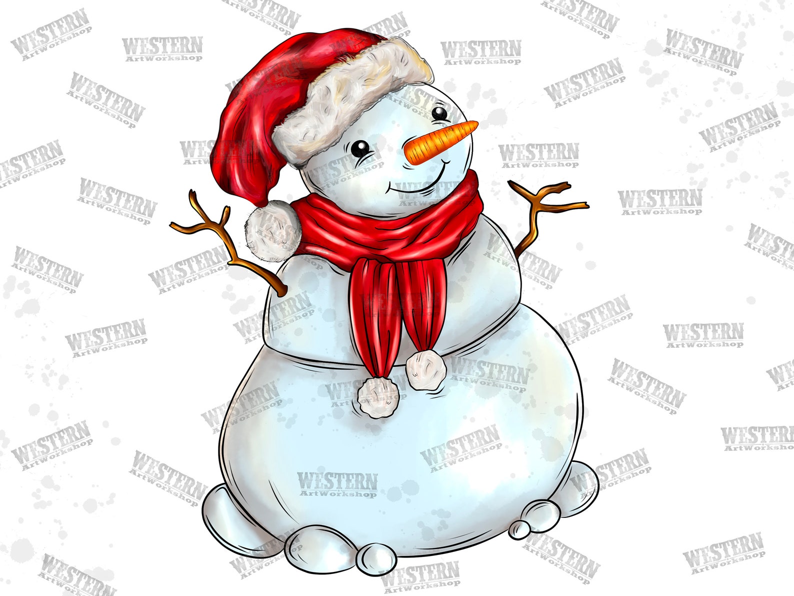 Christmas Snowman Png Sublimation Designmerry Christmas Png - Etsy