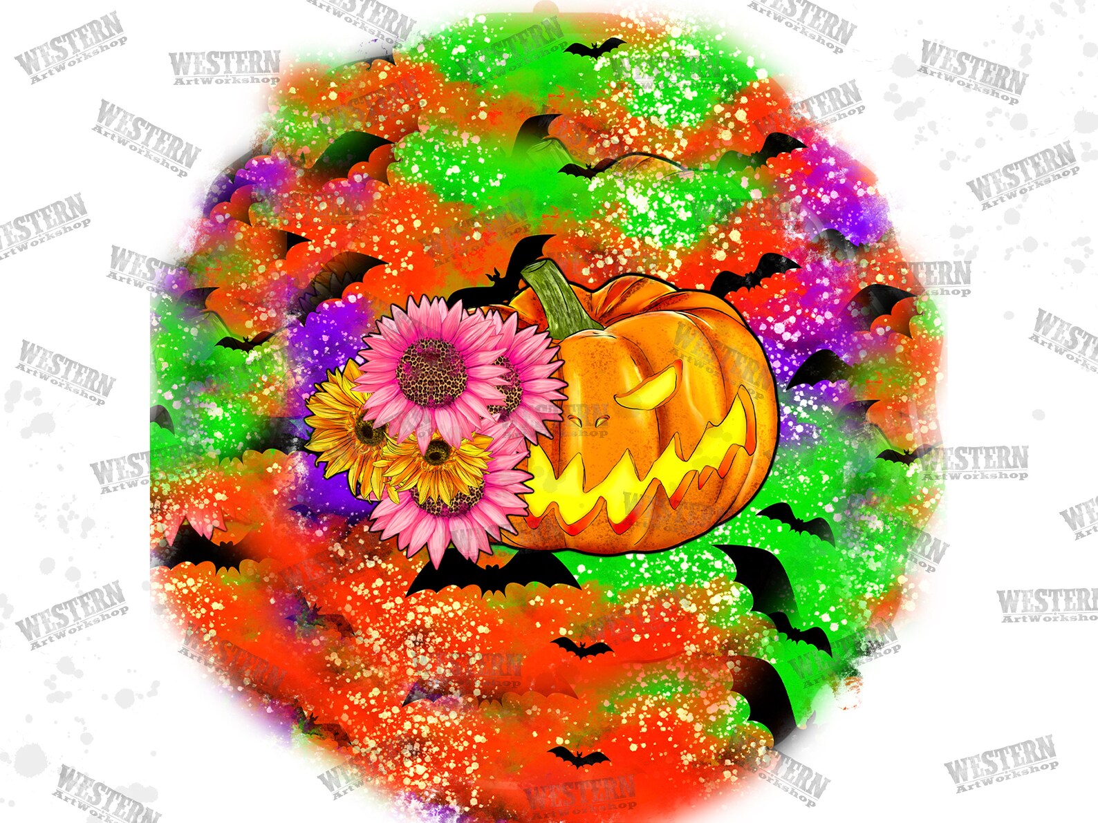 Halloween Pumpkin Wind Spinner Png Wind Spinnerhalloween - Etsy