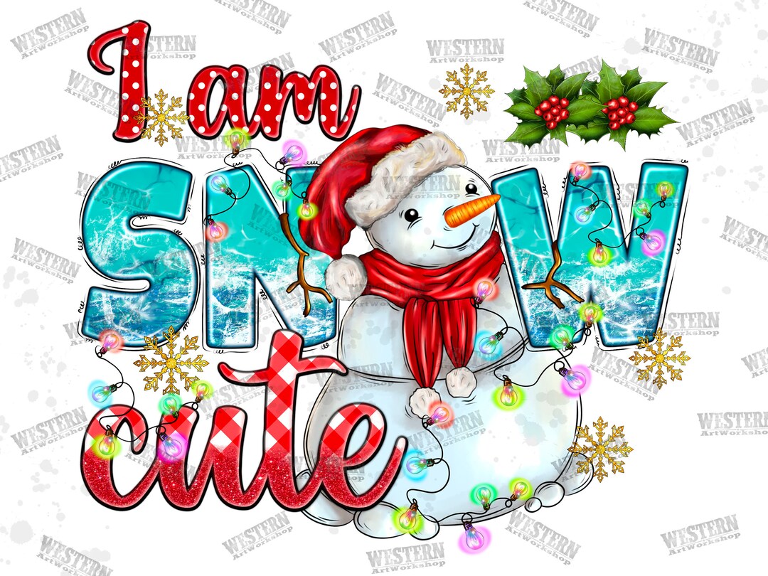 I Am Snow Cute Png, Merry Christmas Png, Snow, Snowman Png, Western Png ...