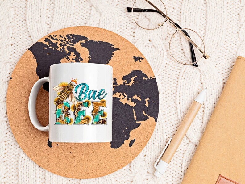 Bae Bee With Crown and Sunflower Png Bae Bee Png Bee Png | Etsy