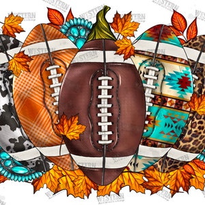 Fall American Football Png, Football Png, Autumn Football Png, Autumn ...