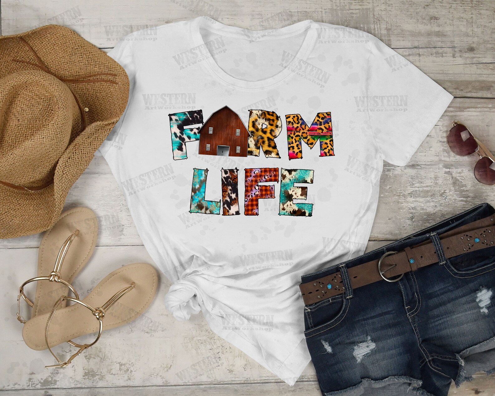 Western Farm Life Png Farm Life Sublimation Designs Western - Etsy