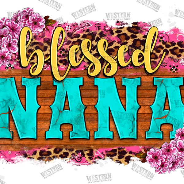 Blessed Nana - Etsy