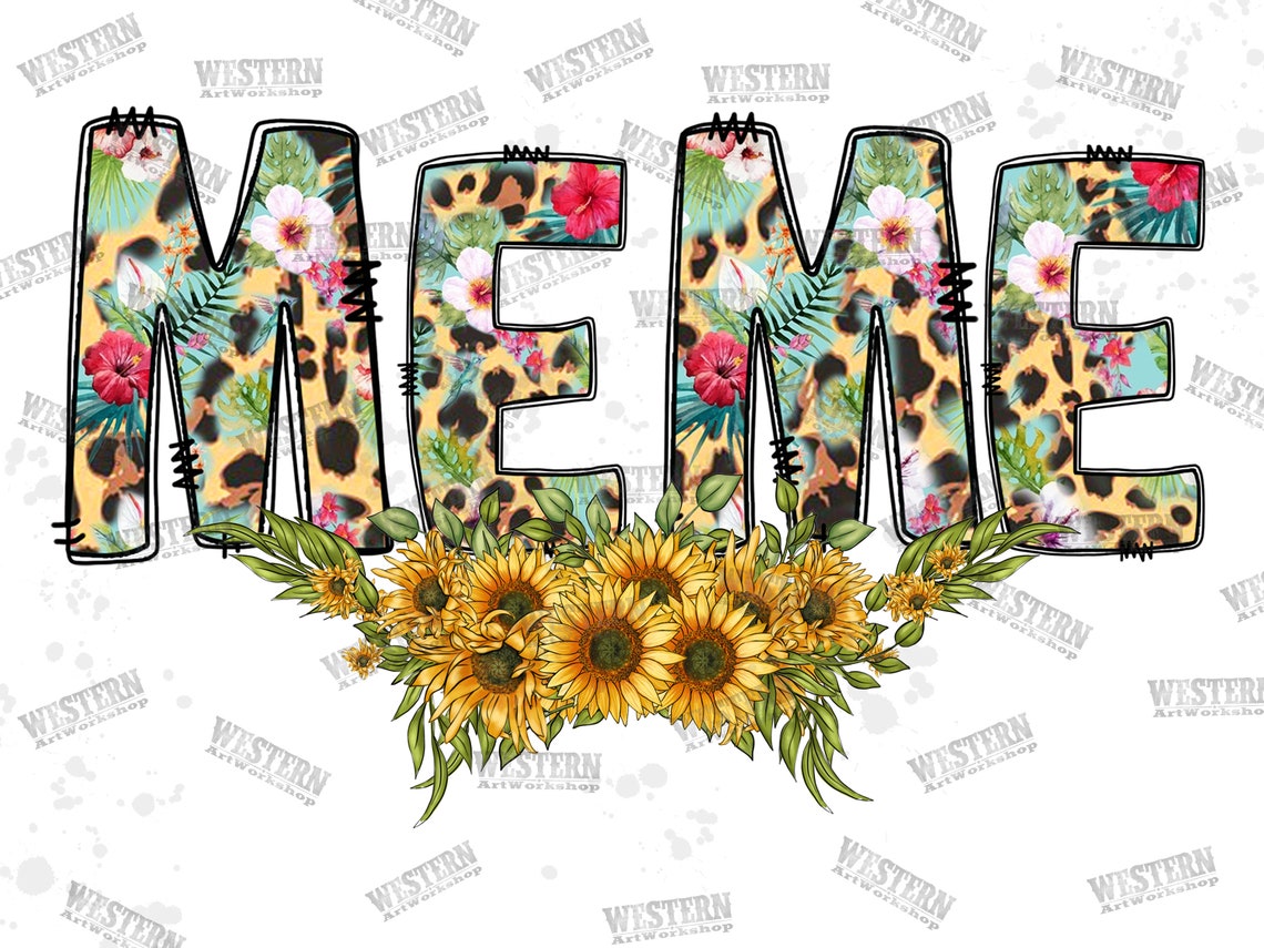 Meme Sublimation Png File Meme Png File Meme Leopard Meme - Etsy