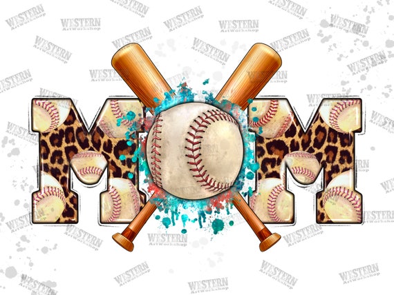 Baseball Mom Design Png Digital Download Pngsports - Etsy