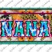Western Nana License Plate Png, Western Design Png, Nana License Plate ...