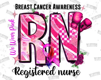 Breast Cancer RN Registered Nurse Png, Cancer Awareness Png, Find a ...