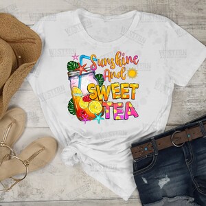 Sunshine and Sweet Tea Png, I Love Summer, Summer Design, Sweet Tea ...