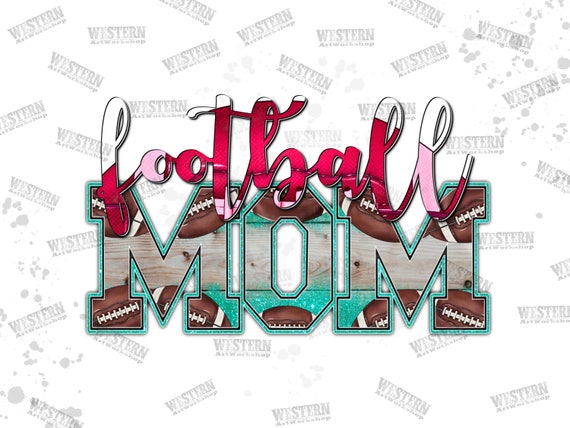 Football Mom Design Png Digital Download Pngsports - Etsy