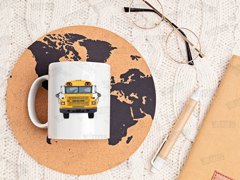 School Bus Png Western School Bus Design School Bus Clipart - Etsy