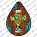 Western Cross Teardrop Design Bundle Png, Cross Png, Cross Teardrop Png ...