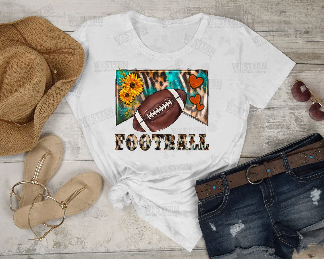 Football Png Sunflower Football Design Png Football Design - Etsy