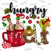 Hungry Elf Png Sublimation Design,western Png,merry Christmas Png,happy ...