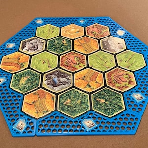 Catan Magnetic Frames: Sturdy 3d-printed Set for Improved Gameplay - Etsy