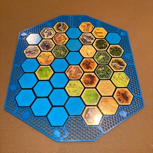 Catan Magnetic Frames: Sturdy 3d-printed Set for Improved Gameplay - Etsy