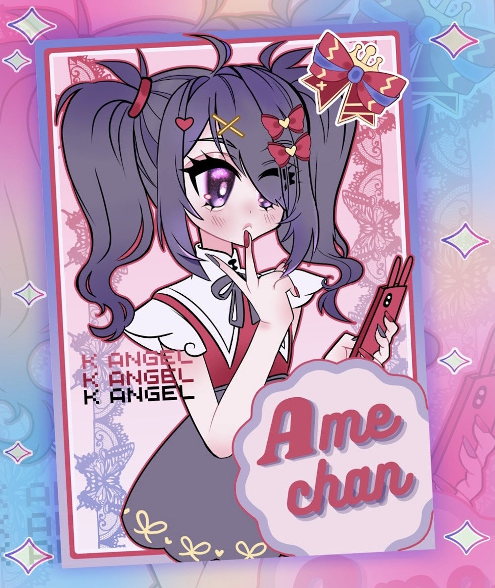 Ame-chan Needy Streamer Overload Printing A4 - Etsy