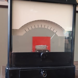 1971 Voltmeter, Bakelite Unit, Classroom Model, Industrial Style, Man ...