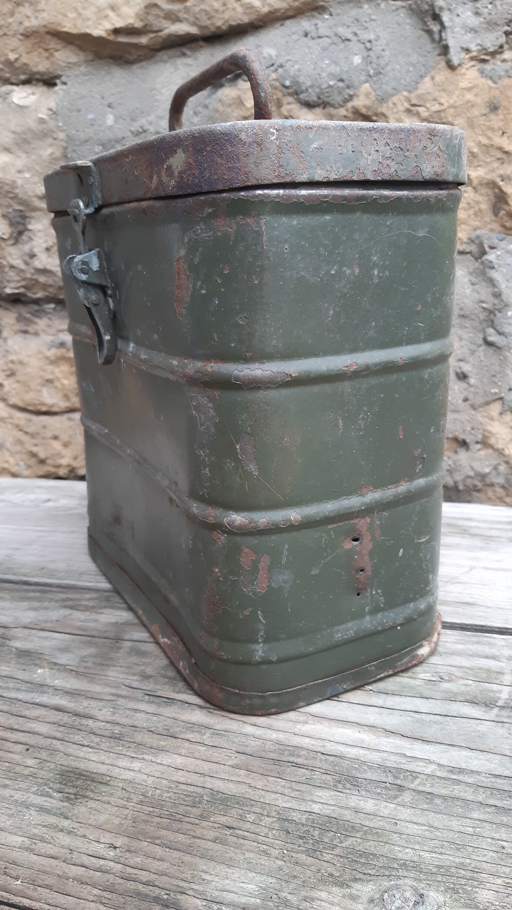 Old Army Box,vintage Military Box,tin Box,collectible Item,militaria - Etsy