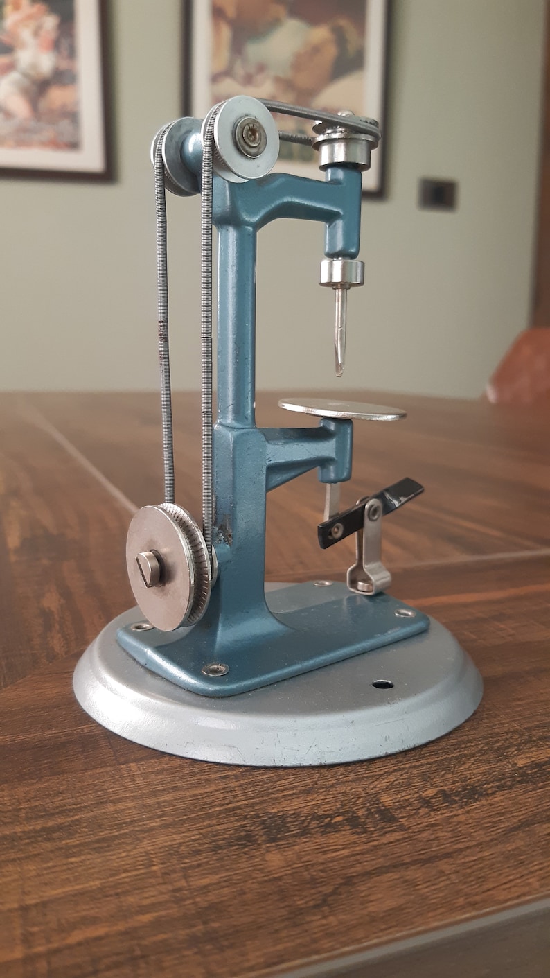 Old German Model of Drilling Machine,vintage 70s ,genuine Wilesco ...