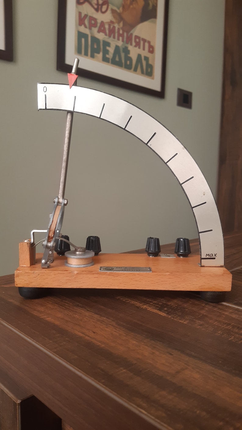 60' Old Power Meter Mockup, Industrial Style, Vintage Decor, Man Cave ...